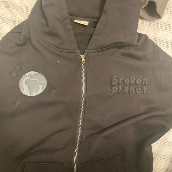 broken planet | Jackets & Coats | Broken Planet Spider Zip Up | Poshmark